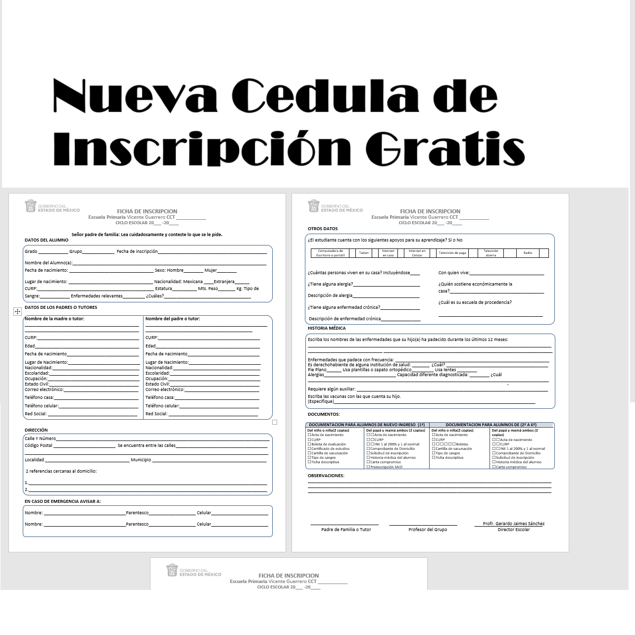 BOLETA DIGITAL 1° a 6°Actualizada